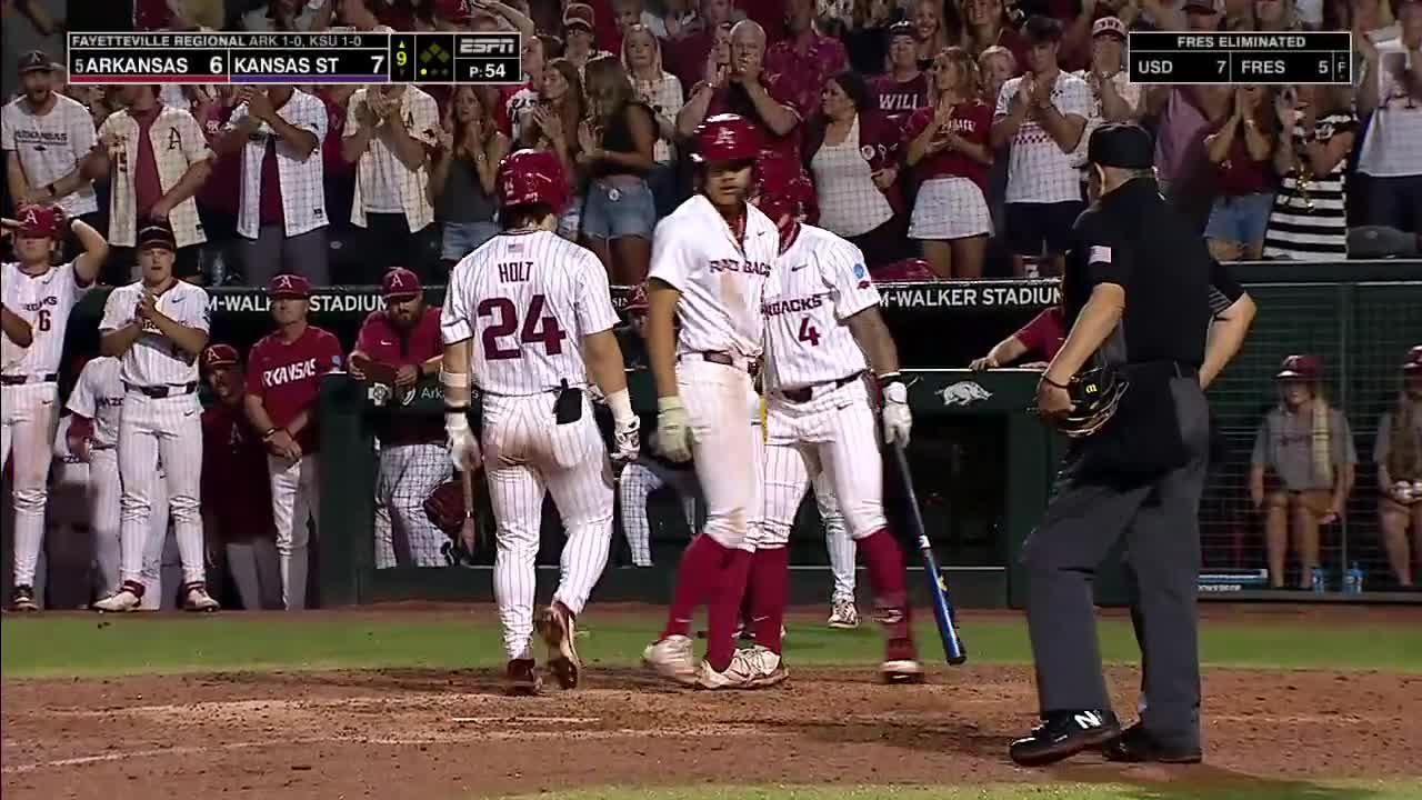 Peyton Holt mashes a dinger vs. Wildcats - ESPN Video