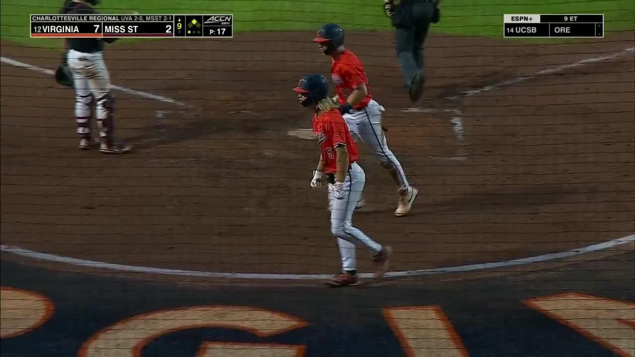 Luke Hanson with an RBI vs. Mississippi State - ESPN Video