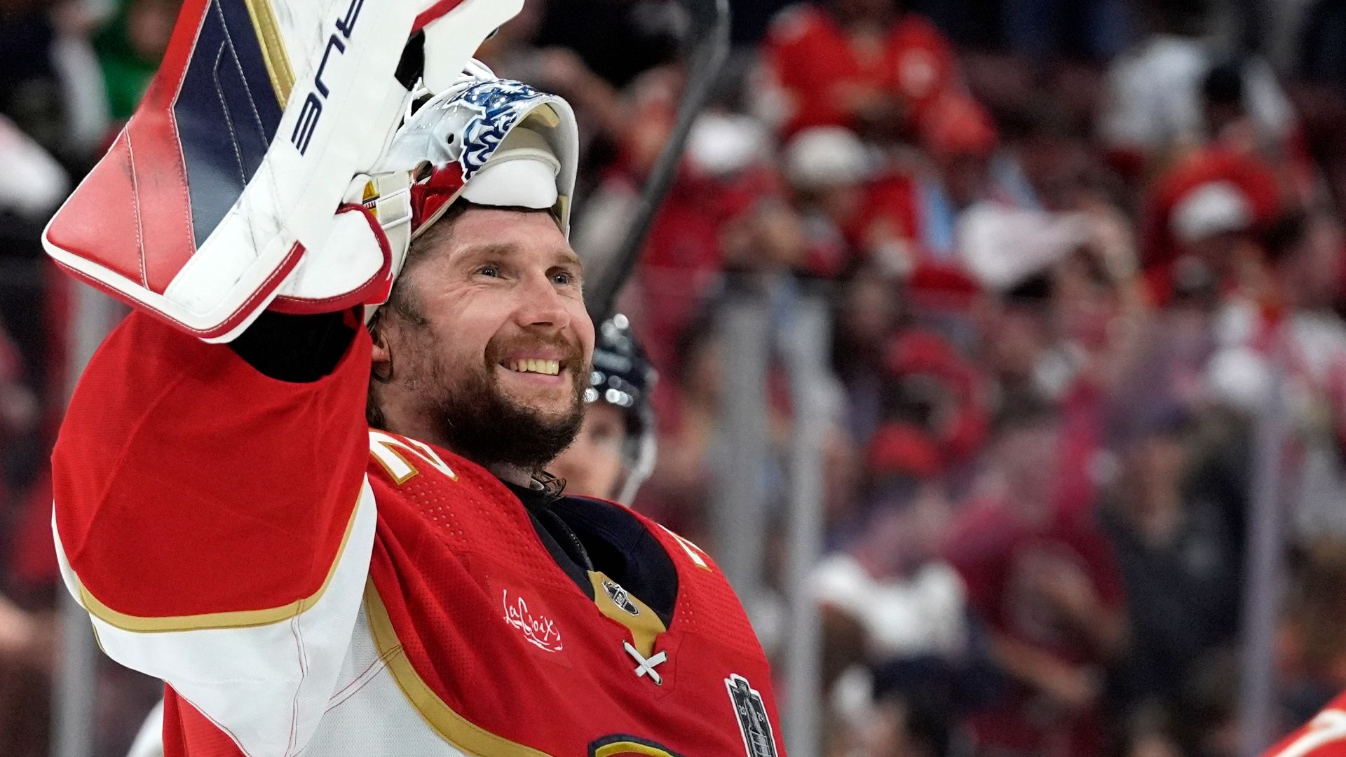 Panthers take Game 1 behind stellar performance from Bobrovsky - ESPN Video