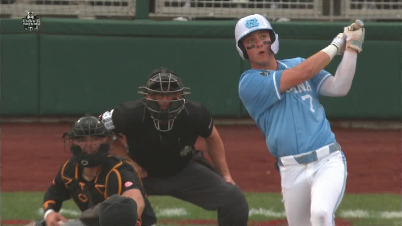UNC gets on the board after Vance Honeycutt's HR - ESPN Video