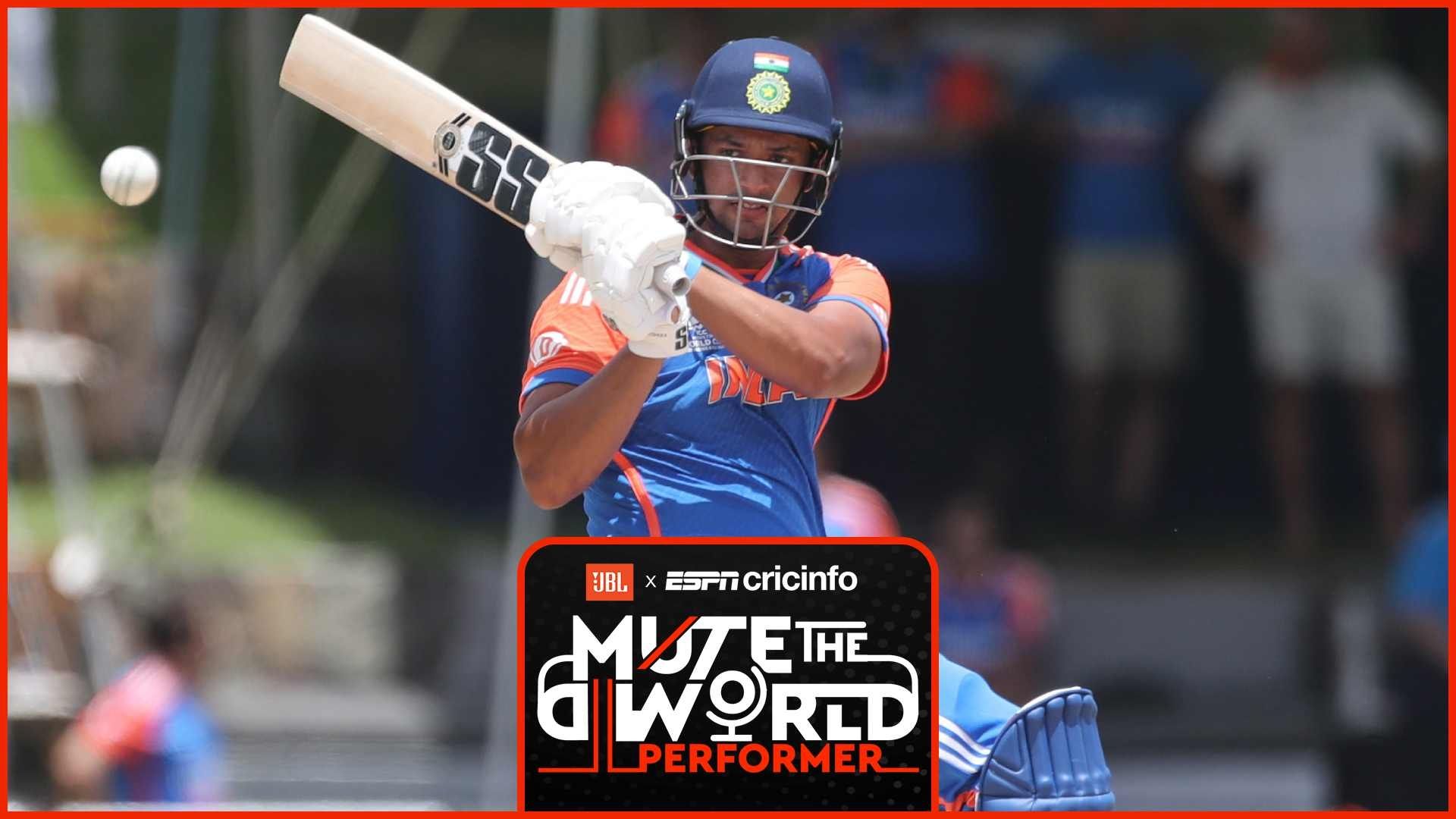 JBL Mute the World Performer of the Day - Shivam Dube - ESPN Video