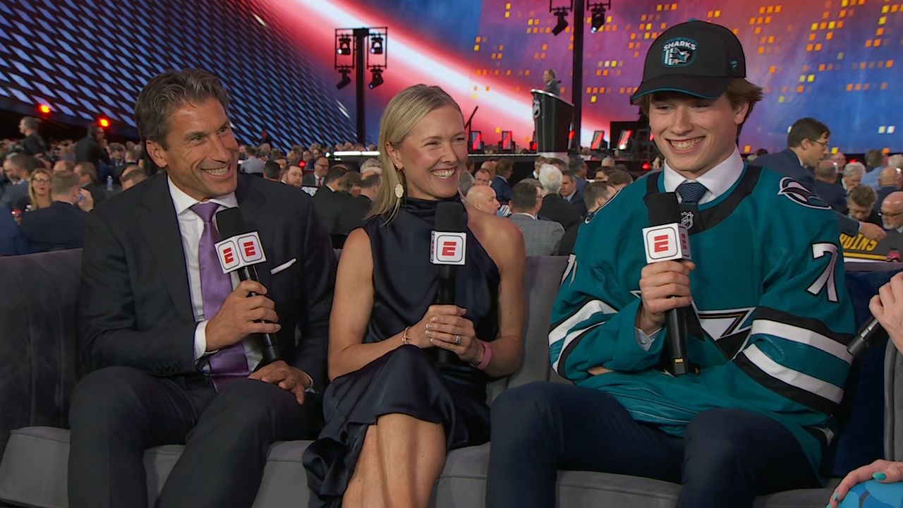 Macklin Celebrini on being taken No. 1: 'A dream come true' - ESPN Video