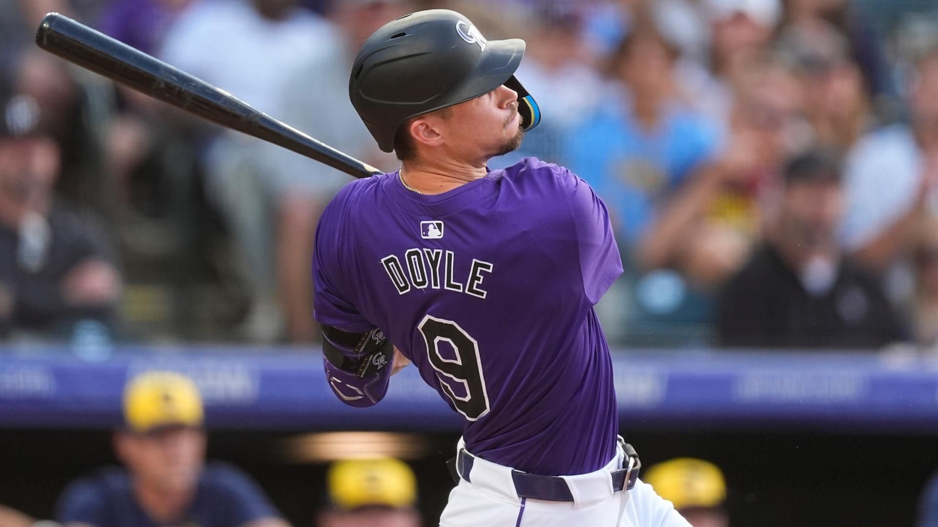 Brenton Doyle's 2nd HR of the game ties it in the 8th - ESPN Video