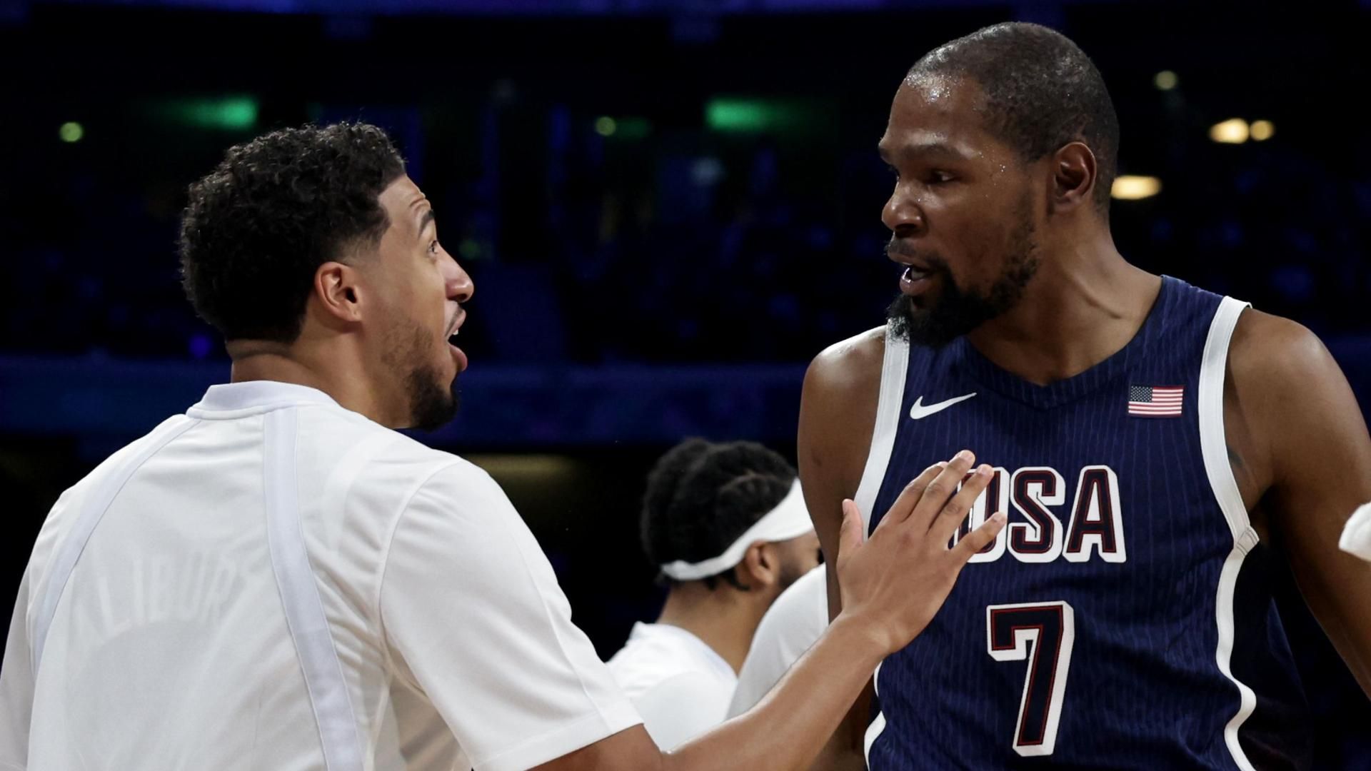 KD, LeBron perfect as USA lead Serbia at half - ESPN Video