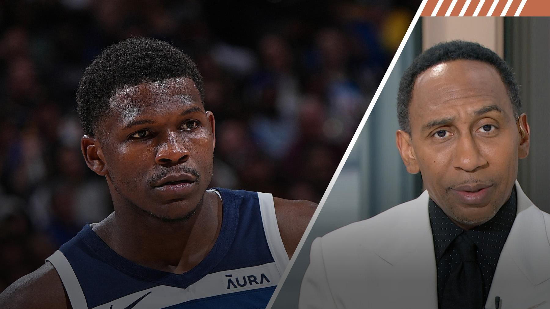 Stephen A. calls out Anthony Edwards for NBA talent comments - ESPN Video