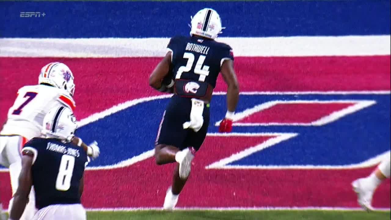 Fluff Bothwell crosses goal line for 5-yard rushing touchdown - ESPN Video