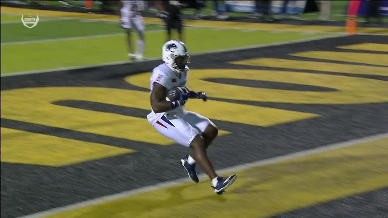 DJ Thomas-Jones is left wide open for South Alabama TD - ESPN Video