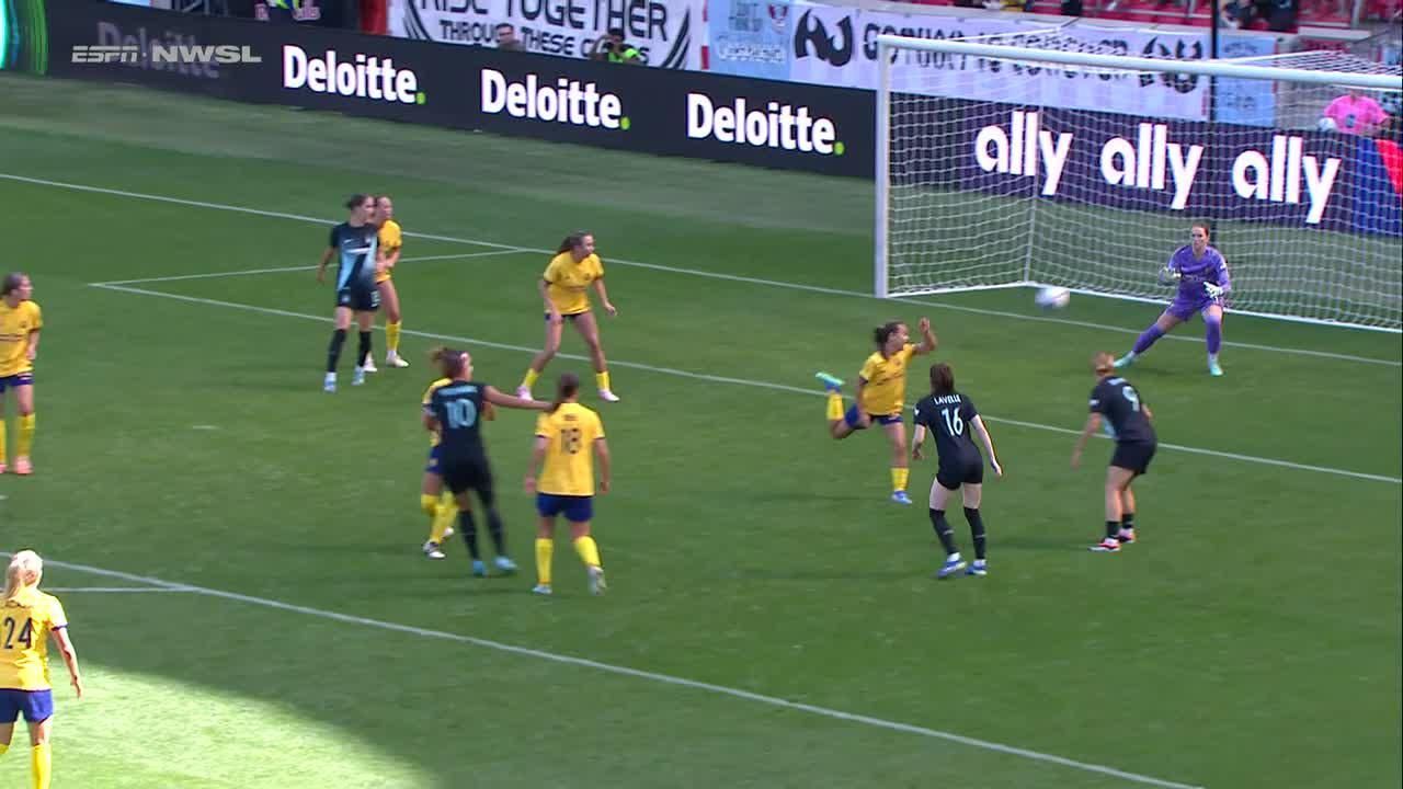 Mandy Haught makes a great save - ESPN Video