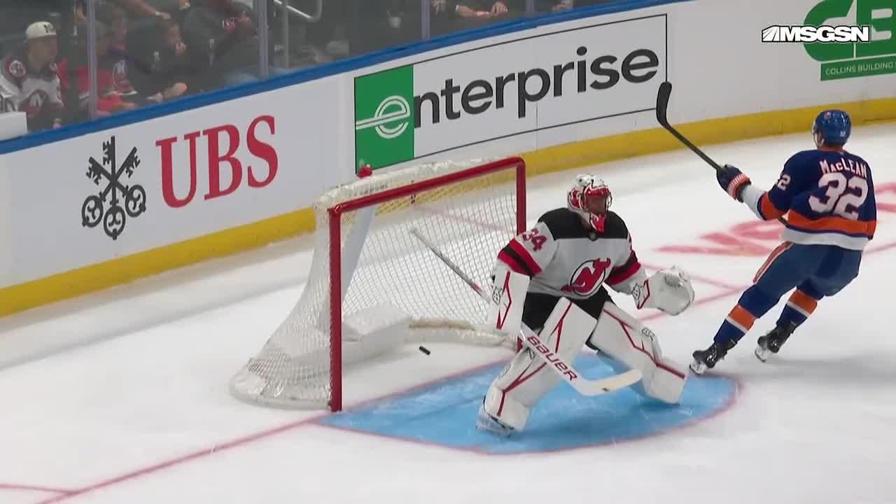 Kyle MacLean scores goal vs. Devils - ESPN Video