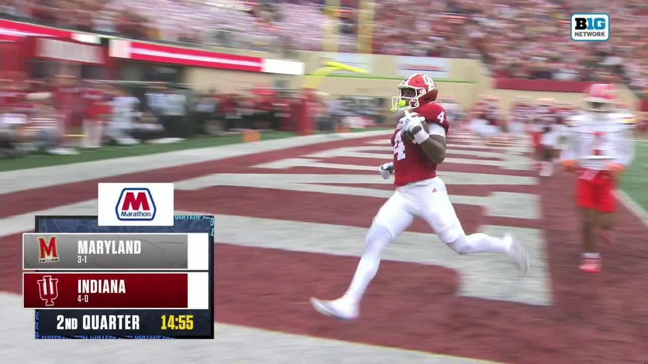 Myles Price wraps around for Indiana's opening TD vs. Maryland - ESPN Video