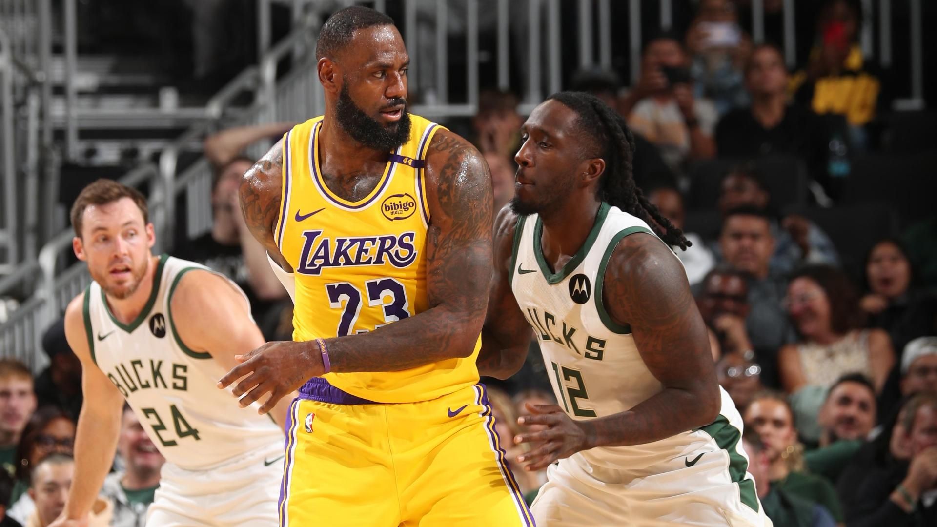 LeBron makes nice behind-the-back pass to D-Lo for Lakers bucket - ESPN ...