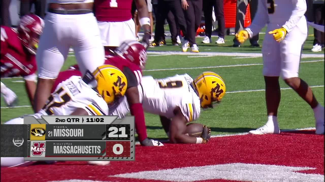 Marcus Carroll crosses goal line for 4-yard rushing touchdown - ESPN Video