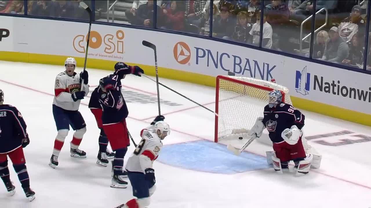 Sam Reinhart tallies goal vs. Blue Jackets - ESPN Video