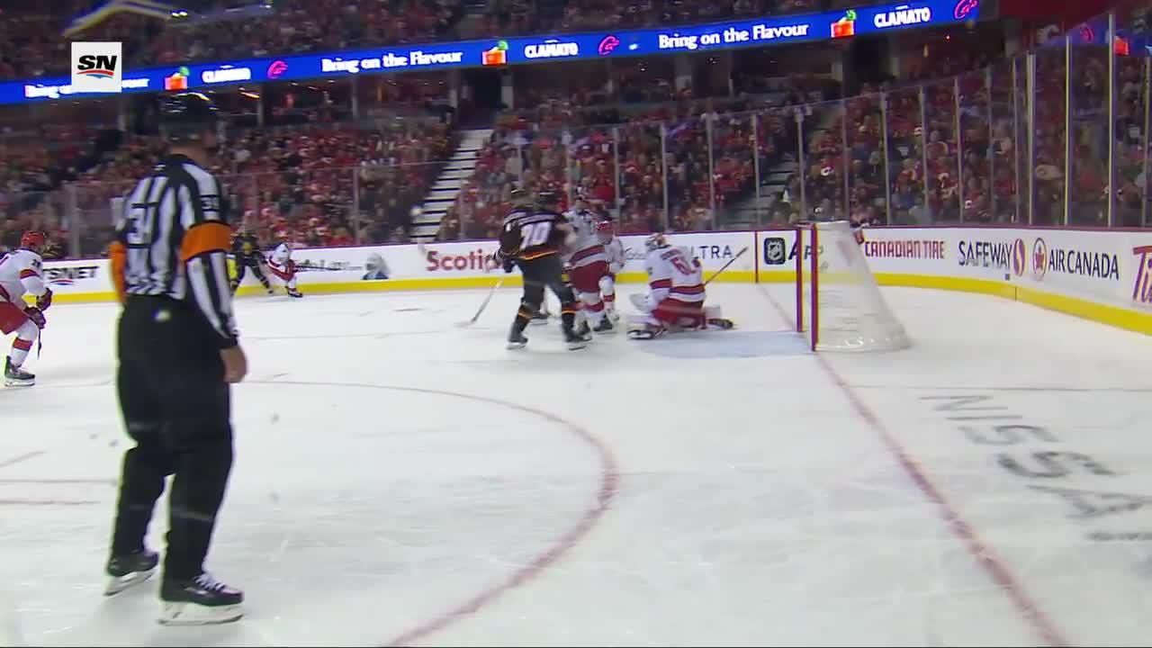 Jake Bean nets goal for Flames - ESPN Video