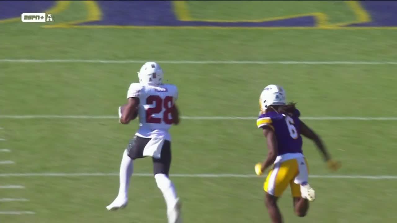 Ashton Allen makes catch for 60-yard receiving touchdown - ESPN Video