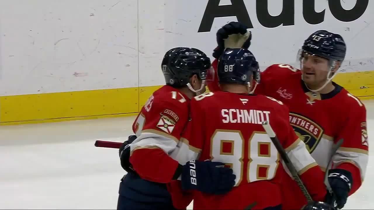 Nate Schmidt nets goal for Panthers - ESPN Video