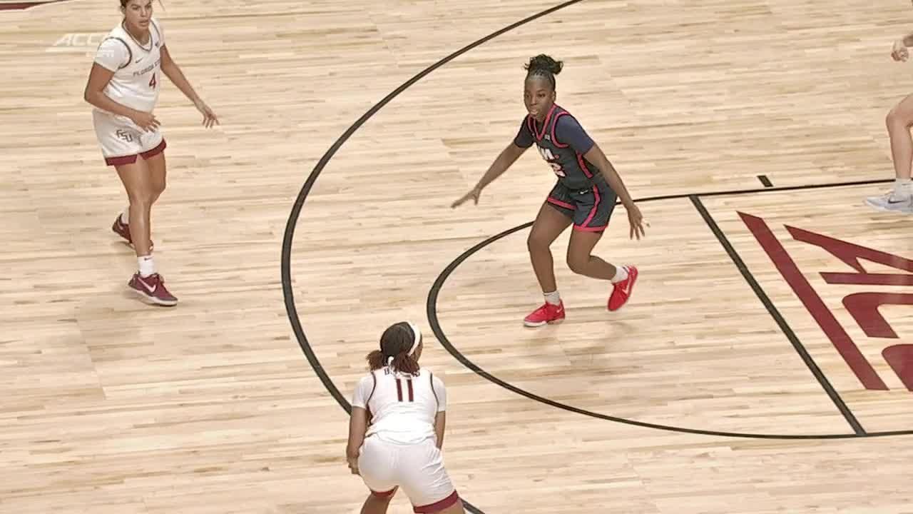 Sydney Bowles nails it from behind the arc - ESPN Video