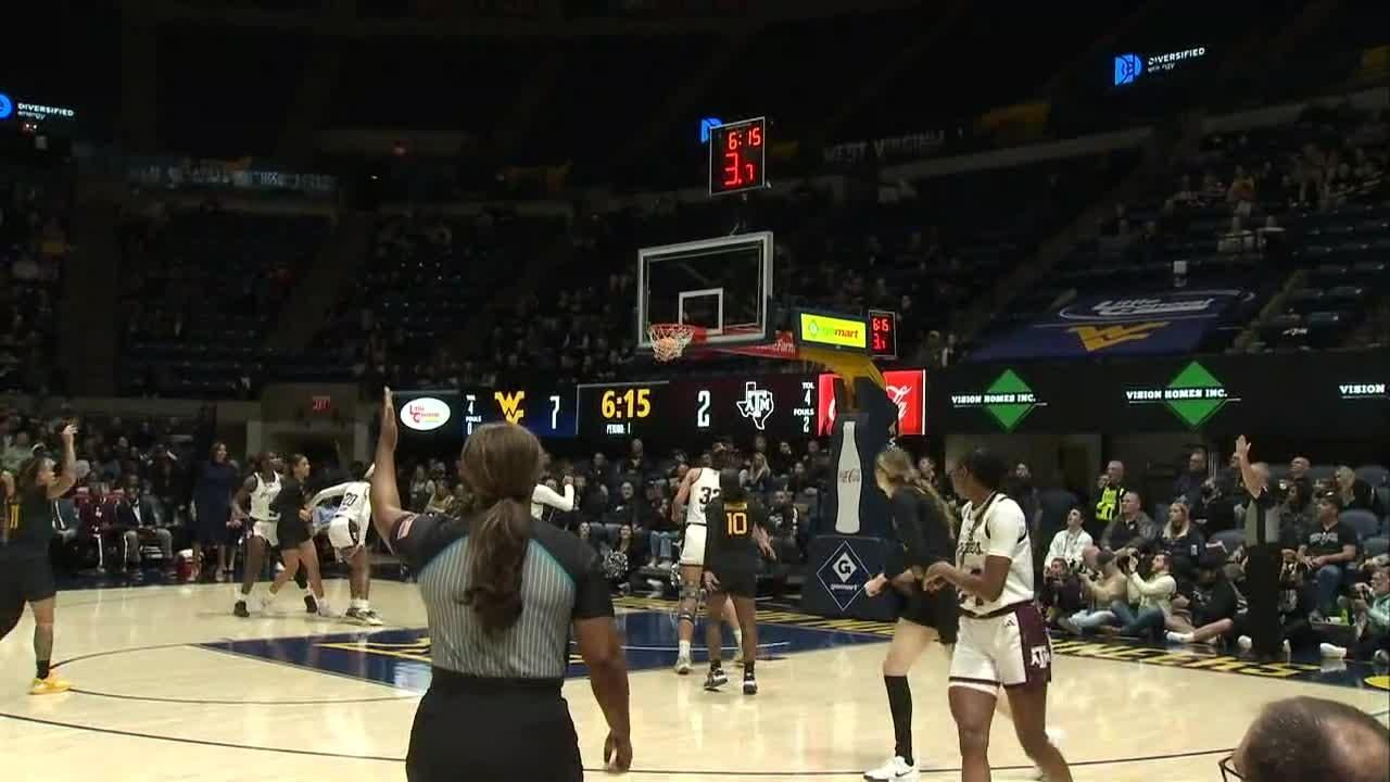 Kylee Blacksten nails it from behind the arc - ESPN Video