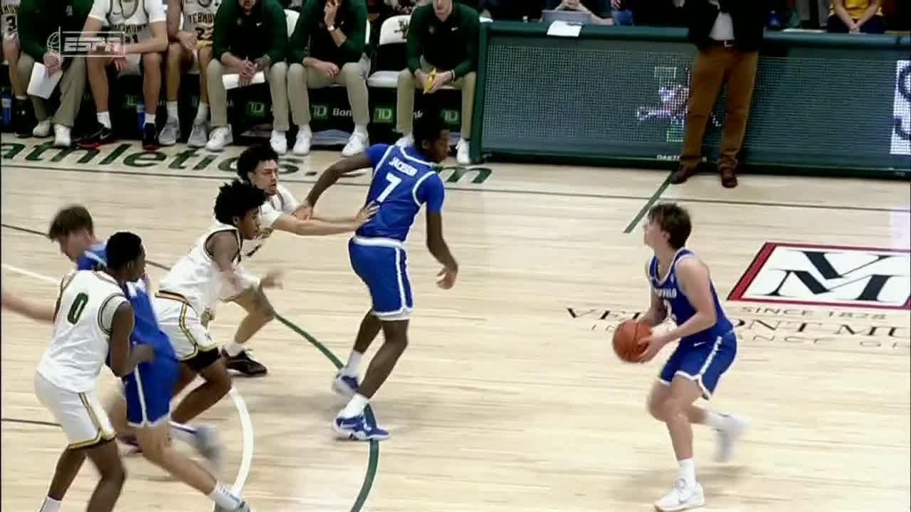 Ryan Sabol shows off the swagger with deep 3 - ESPN Video