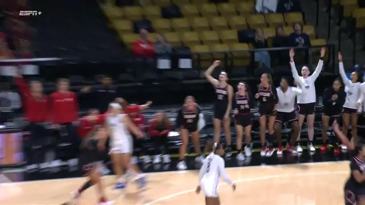 Macy Silvey drills the trey - ESPN Video