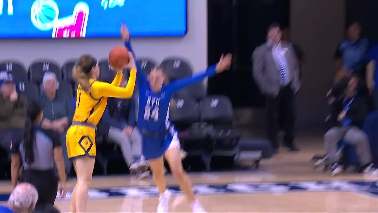 Julia Riley knocks down a 3 for Northern Colorado - ESPN Video