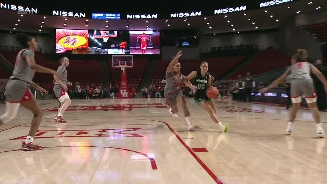 Kyla Deck with the hoop & harm - ESPN Video