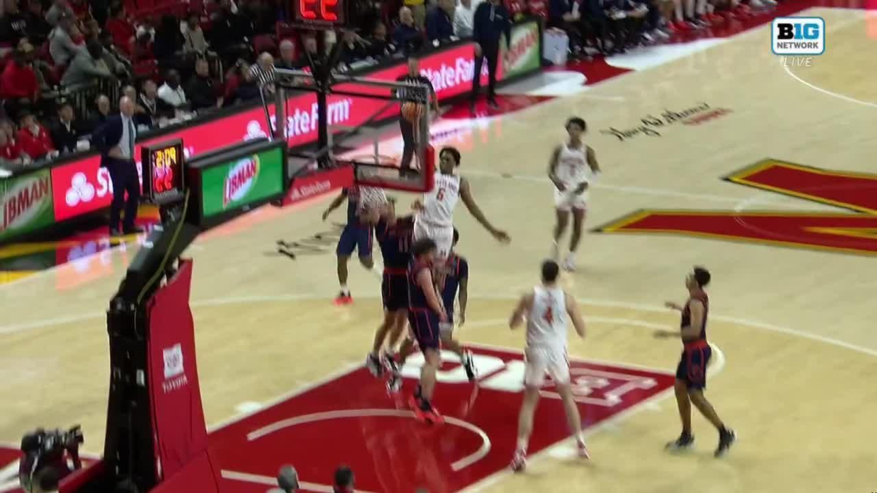 Tafara Gapare rocks the rim with powerful flush - ESPN Video