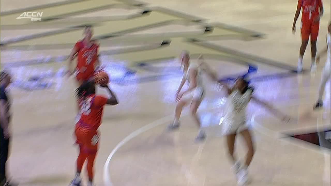 What a shot by Raven Thompson - ESPN Video