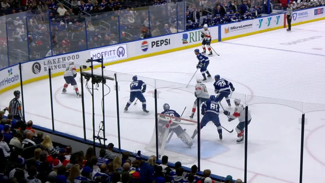 Sam Reinhart tallies goal for Florida Panthers on the power play - ESPN ...