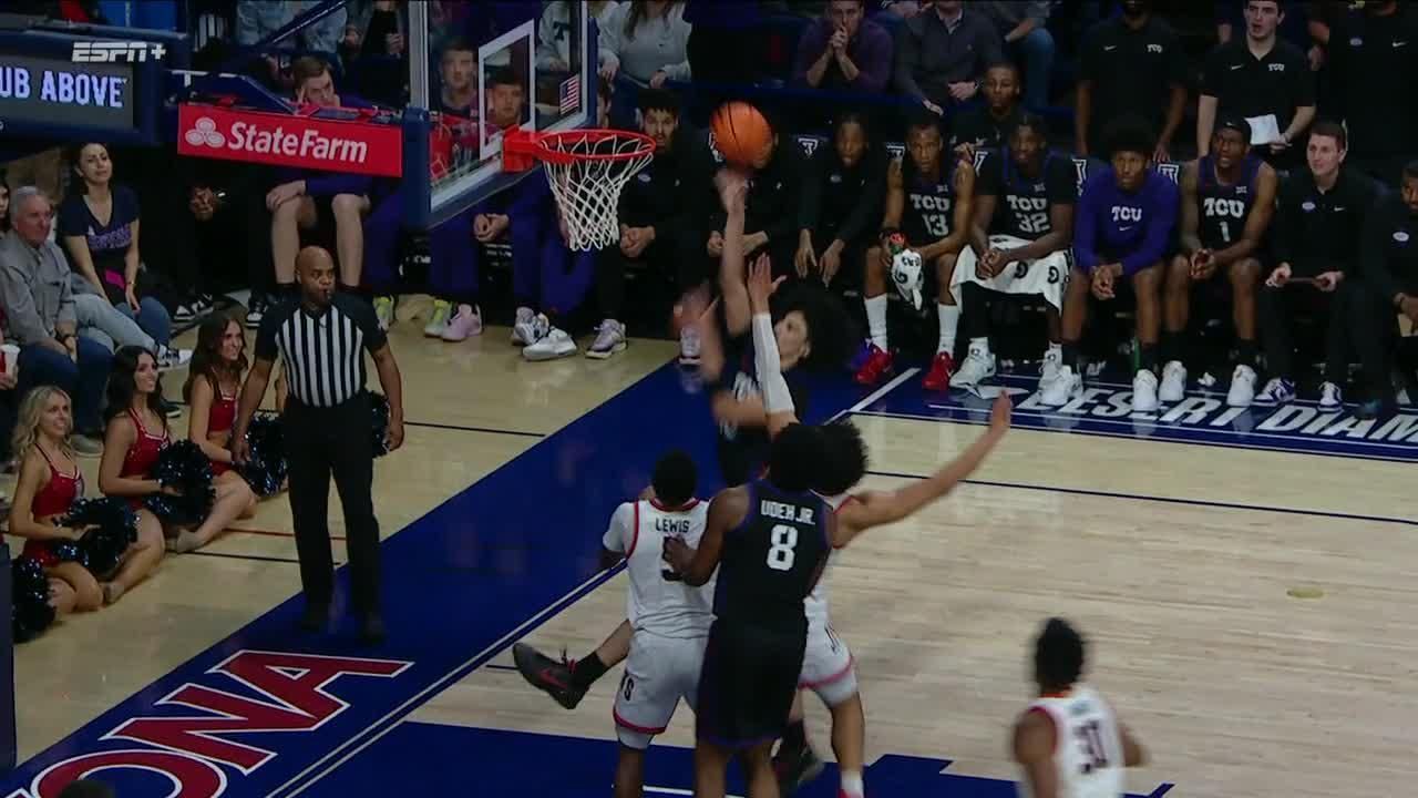 David Punch gets the and-1 to fall - ESPN Video
