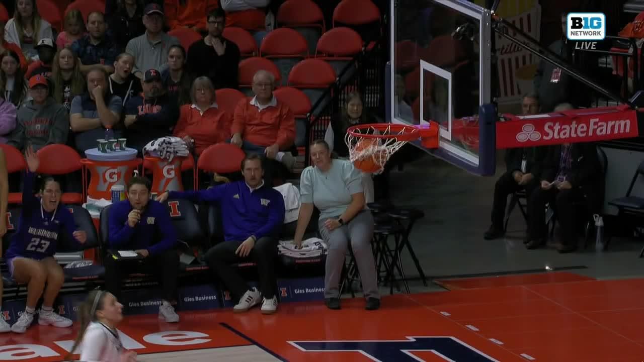 Chloe Briggs drills the trey - ESPN Video