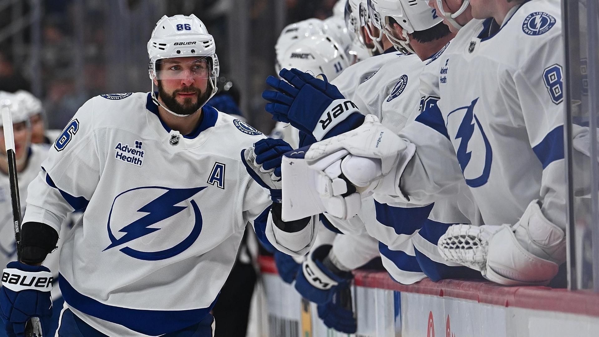 Nikita Kucherov scores 2nd goal on a breakaway - ESPN Video