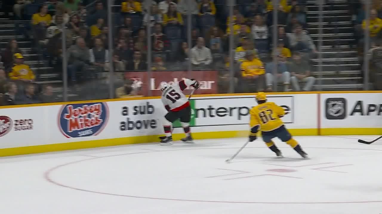 Jake Sanderson lights the lamp for Senators - ESPN Video
