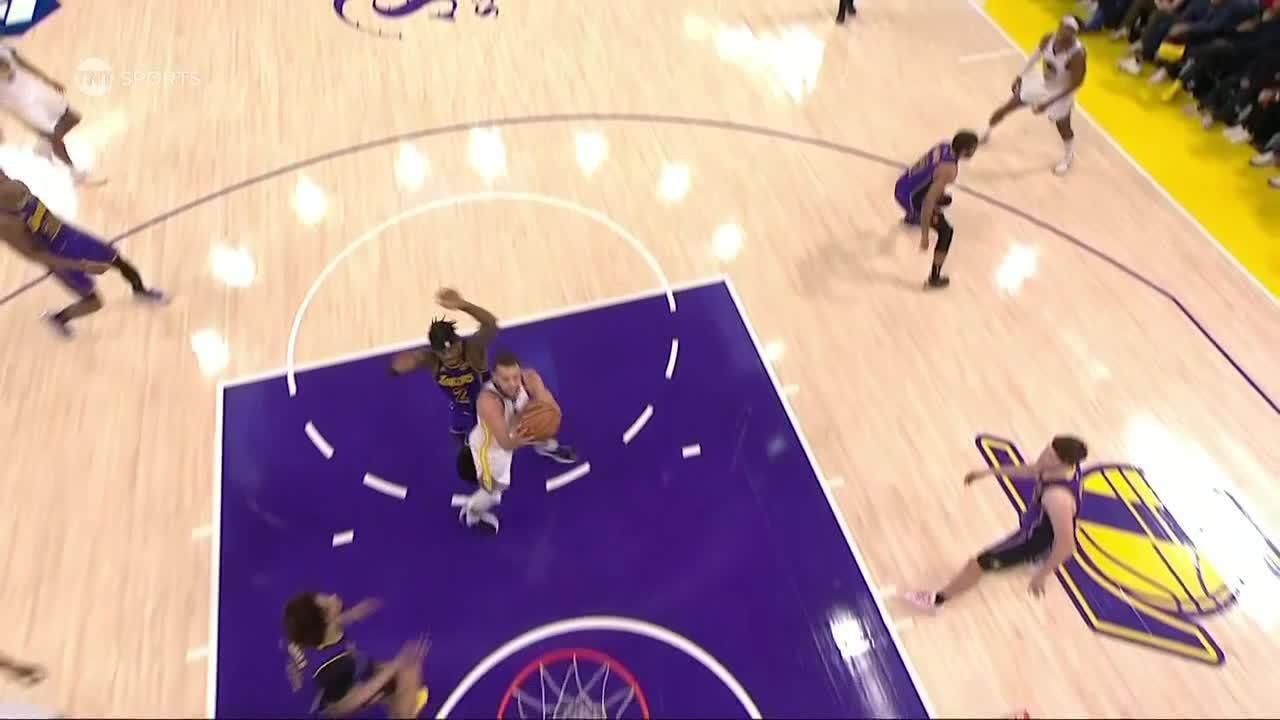Curry finger rolls in and-1 for the Warriors - ESPN Video