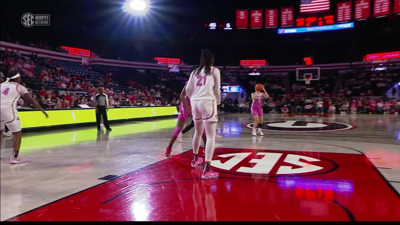 Izzy Higginbottom nails it from behind the arc - ESPN Video