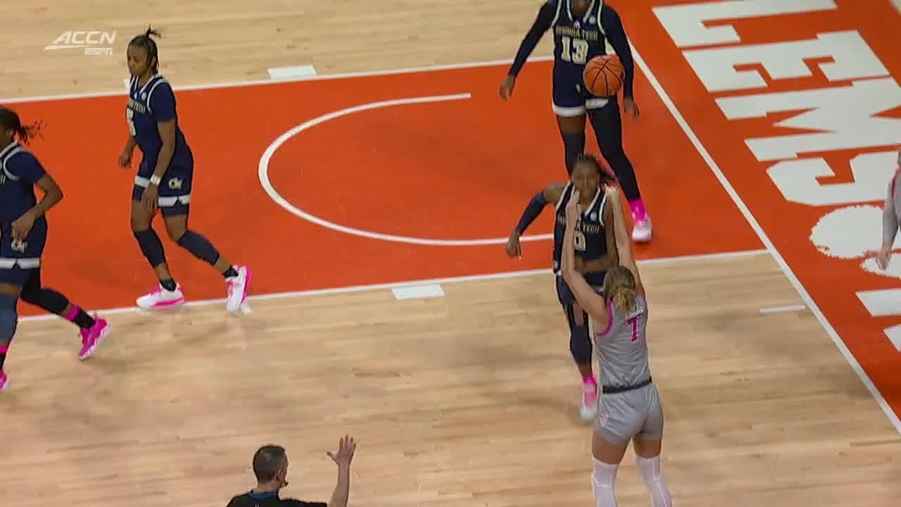 What a shot by Summah Evans - ESPN Video