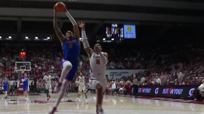 Will Richard breaks away for a Florida dunk - ESPN Video