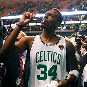 Beyond his 27 points, Boston Celtics captain Paul Pierce leads the way ...