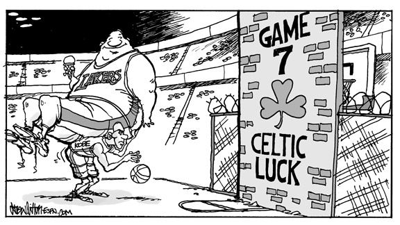 NBA Finals: Kobe Bryant tries to carry Lakers past Celtics in Game 7 ...