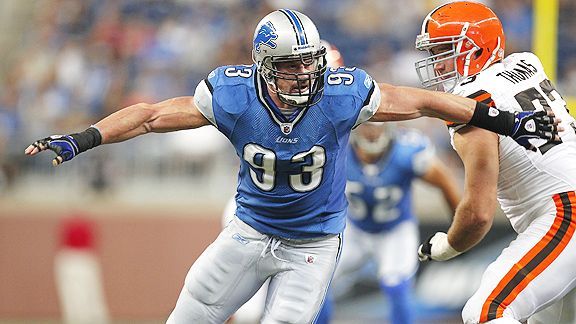 Kyle Vanden Bosch won't be Lionized - ESPN - NFC North- ESPN