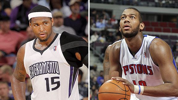 NBA - Big men DeMarcus Cousins and Greg Monroe are carrying their teams ...