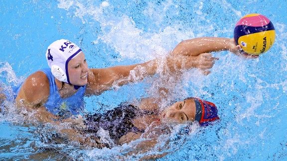 Annika Dries: U.S. women's water polo team literally fighting to win - ESPN