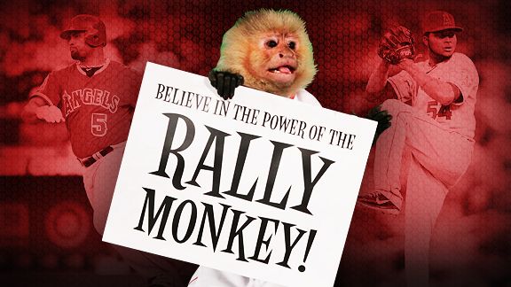 Playbook marks 12 years of Rally Monkey - ESPN - Fandom - ESPN Playbook ...