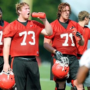 Georgia Bulldogs put faith in John Theus and Greg Pyke, freshman ...