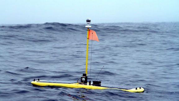 Stanford's Wave Glider surf robot tracks sharks in real time - ESPN