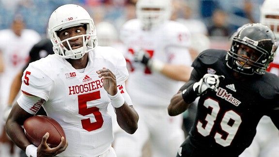 Indiana's Tre Roberson 'rusty,' looking for rhythm - College Football ...