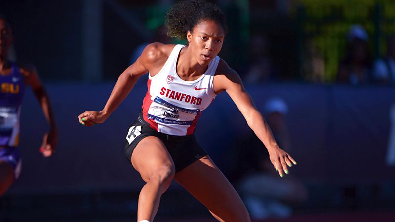 Stanford's Kori Carter sets college 400 hurdle mark - ESPN