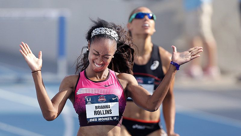 U.S. track championships -- Brianna Rollins sets American record, Tyson ...