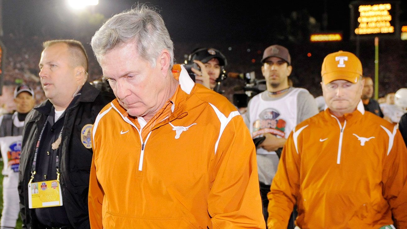 Mack Brown's Texas history overshadowed by present - ESPN