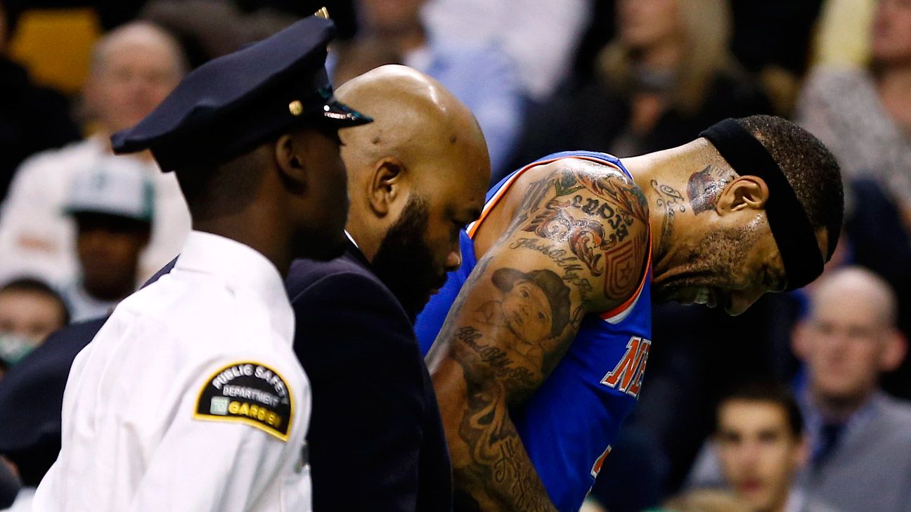 New York Knicks Kenyon Martin strains abdominal muscle - ESPN - Knicks ...